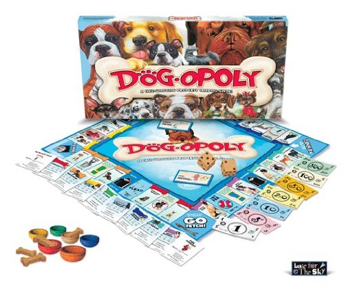 Dog-opoly board game - Two Little Cavaliers