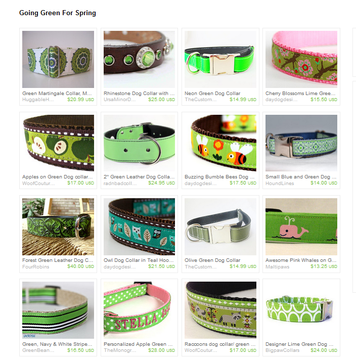 Going Green For the Approaching Spring